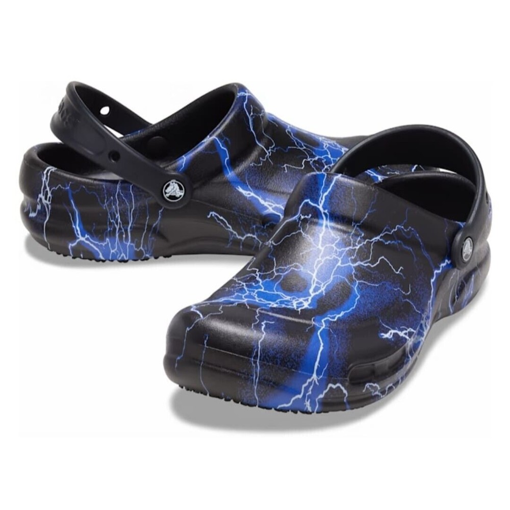 Crocs New Bistro Lightning Bolt Craphic Slip Resistan… - Gem